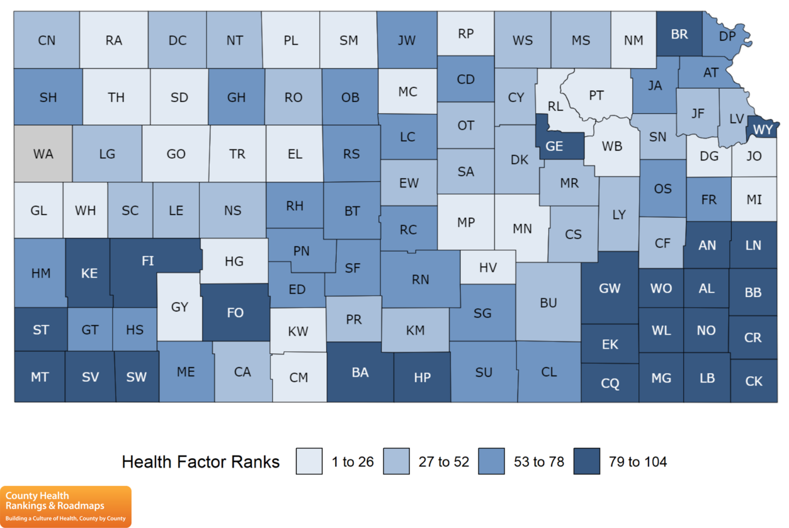 2023 County Health Rankings: County Profiles - Kansas Health Institute
