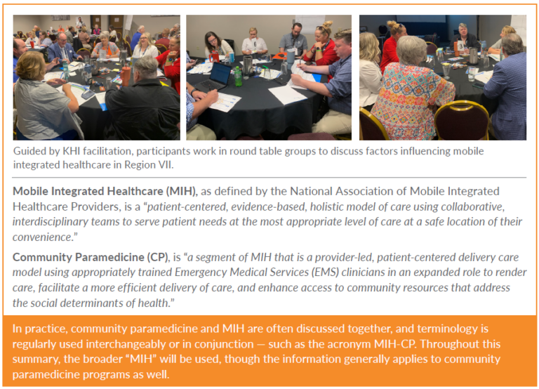 Strategic Directions for Mobile Integrated Healthcare in Region VII ...