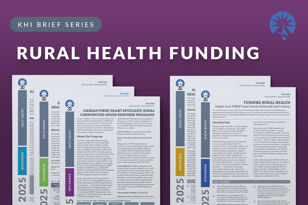 Funding Rural Health - Kansas Health Institute